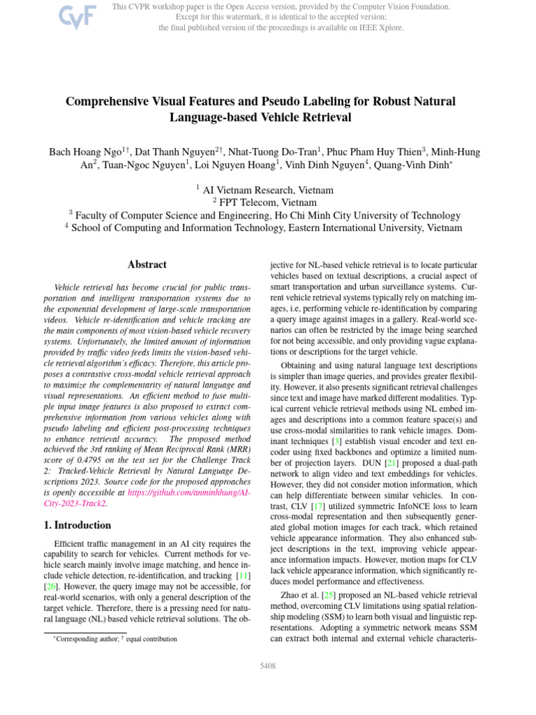 Ngo Comprehensive Visual Features and Pseudo Labeling For Robust Natural Language-Based CVPRW ...
