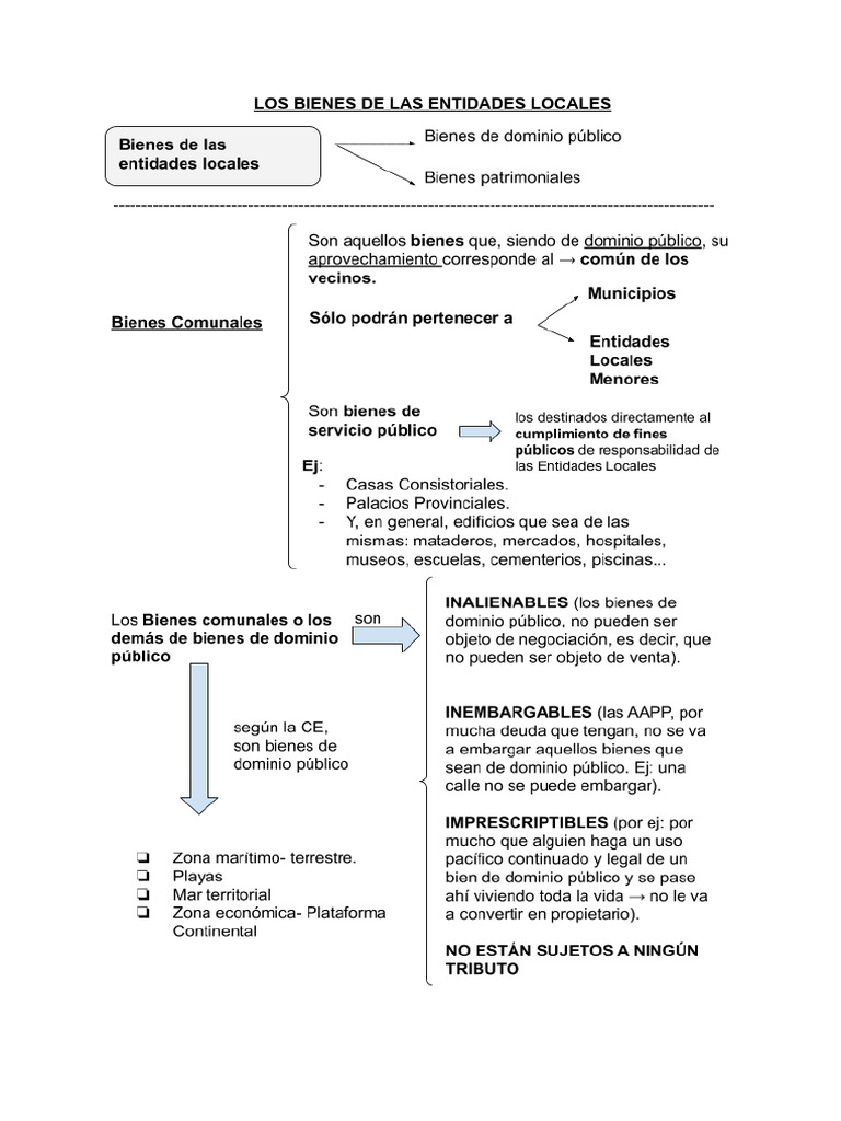 Bienes de Las Entidades Locales | PDF