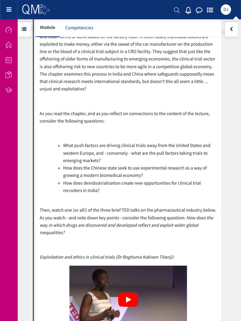 Course GEG5135 - Health, Space and Justice - 202324 MyQMUL | PDF