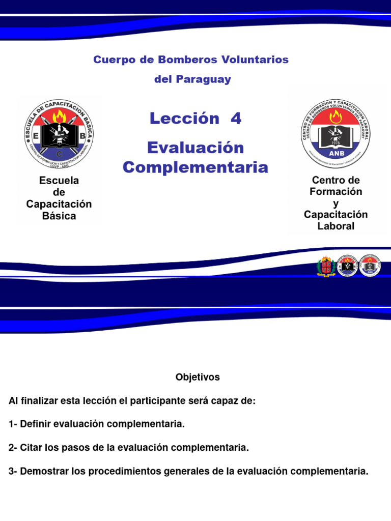 4 Leccion 4 TR Evaluacion Complementaria | PDF | Examen físico | Cuidado de la salud