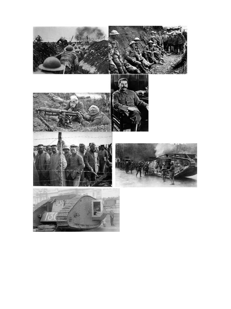 Primera Guerra Mundial para Collage | PDF