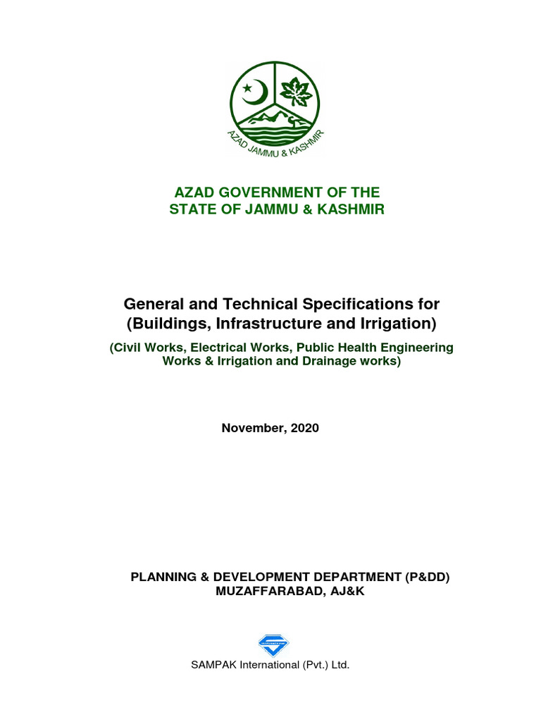 General Specification (Building) 30-01-21 1-197 | PDF | Masonry | Concrete