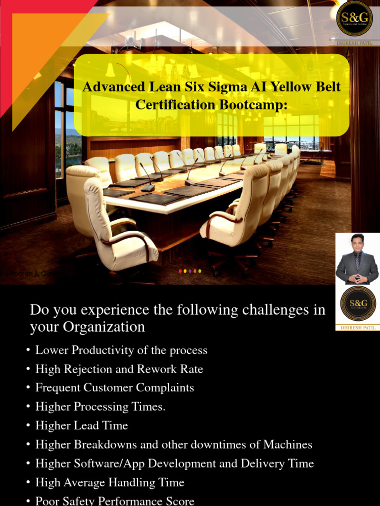 LSS AI YB Certification Bootcamp Content | PDF | Six Sigma | Median