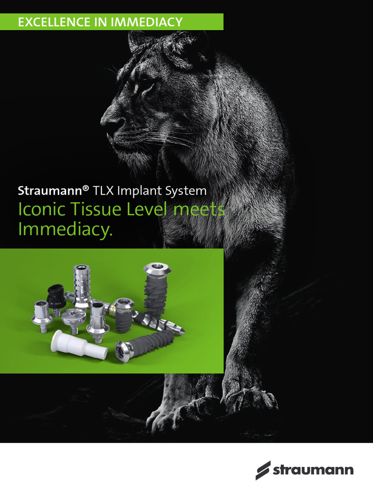 Implantul Straumann TLX | PDF | Dental Implant | Dentistry Branches