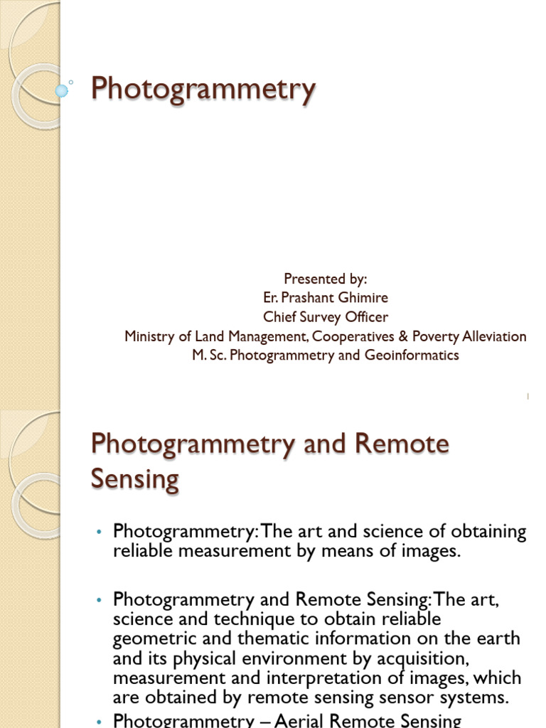 PSC Photogrammetry | PDF | Topography | Imaging