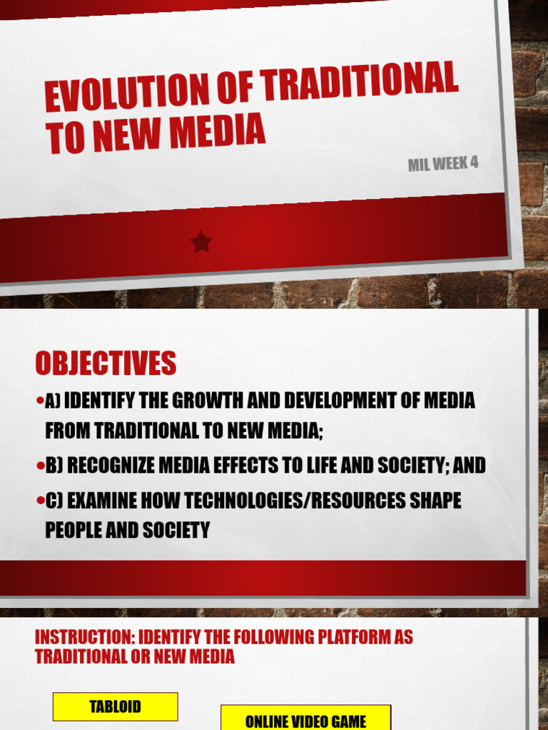 Evolution of Traditional To New Media | PDF | Information Age | Internet