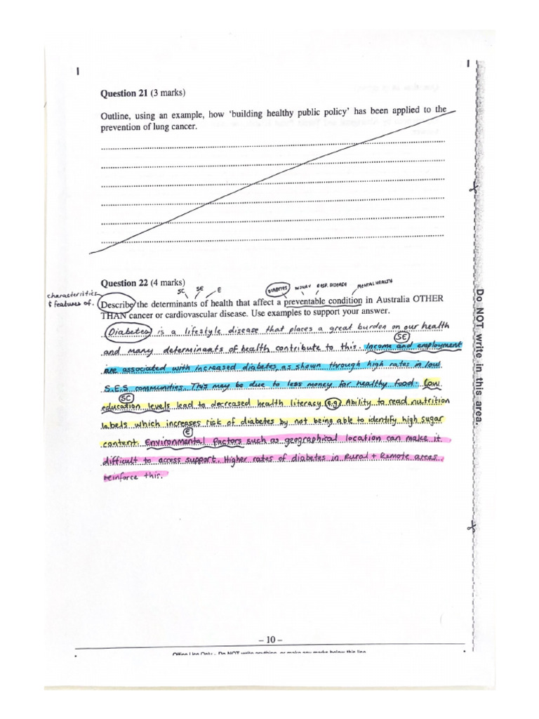 HSC Past Paper Question 21 (3 Marks) | PDF