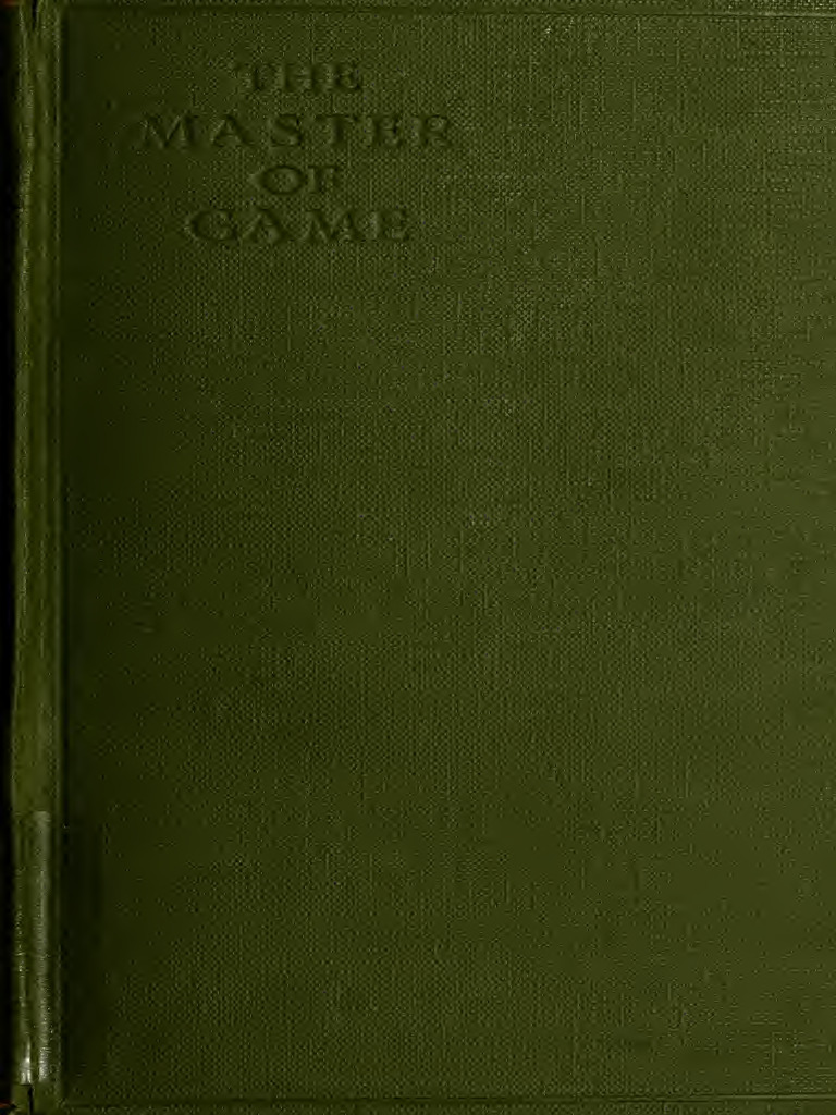 Masterofgameo 00 Edwa | PDF | Fox Hunting | Hunting