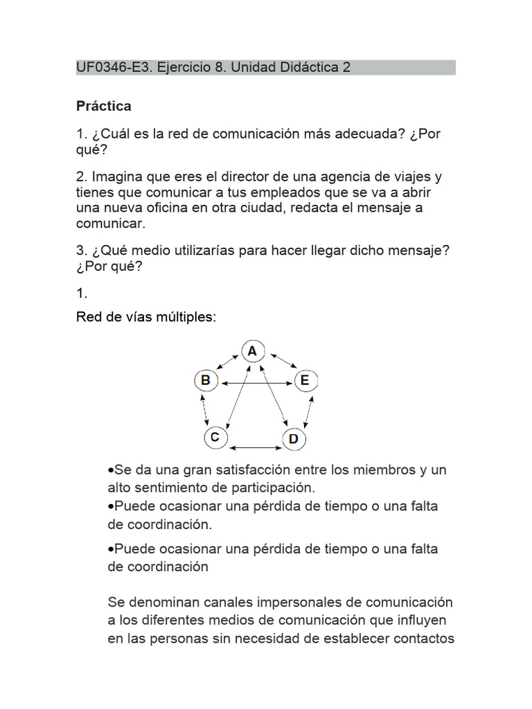 UF0346-E3. Ejercicio 8. Unidad Didáctica 2 | PDF