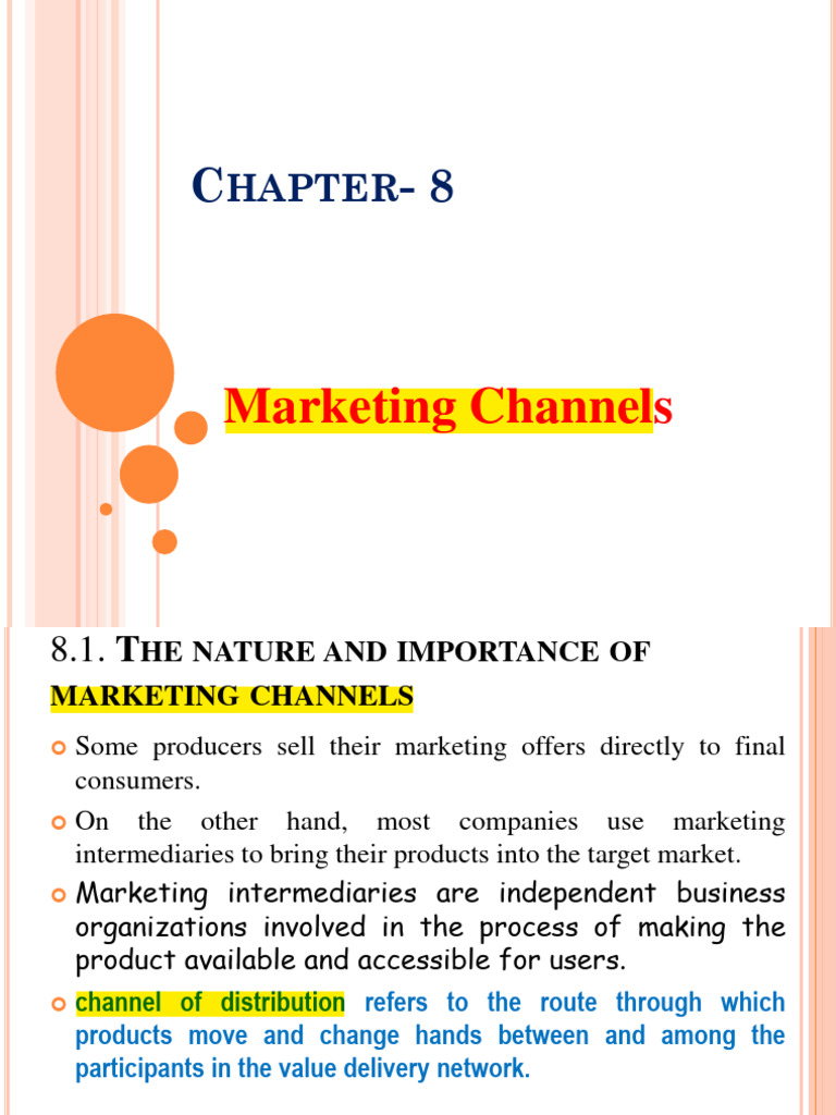 CH 8 | PDF | Marketing | Retail