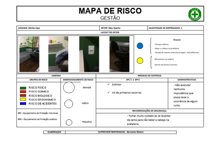Mapa de Risco | PDF