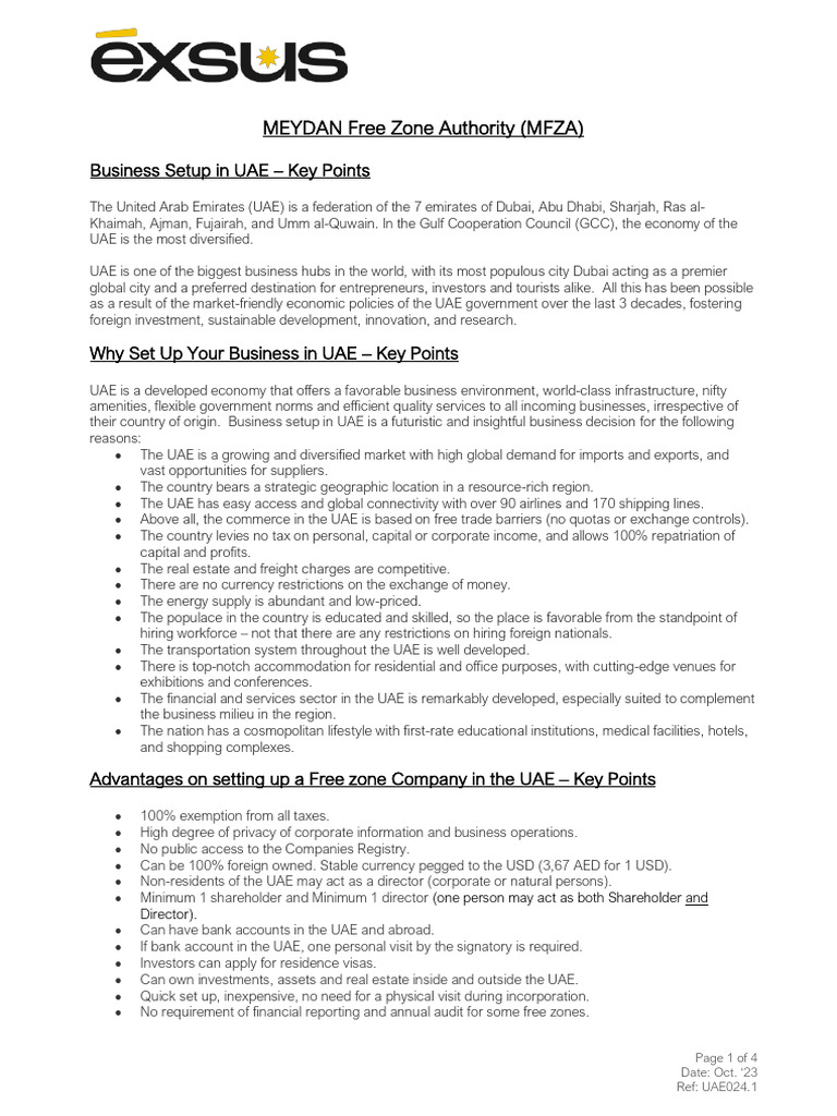 Associate Price List - MEYDAN FTZ | PDF