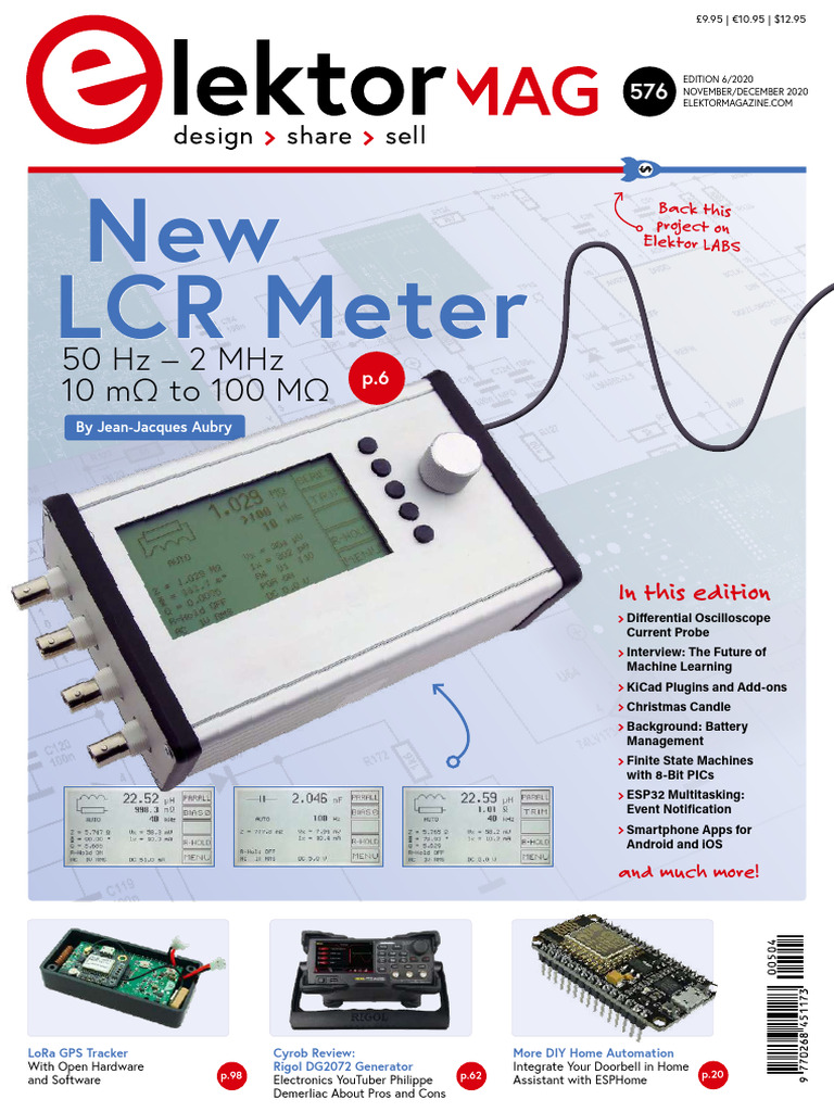Elektor Mag - NovemberDecember 2020 | PDF | Electrical Impedance ...
