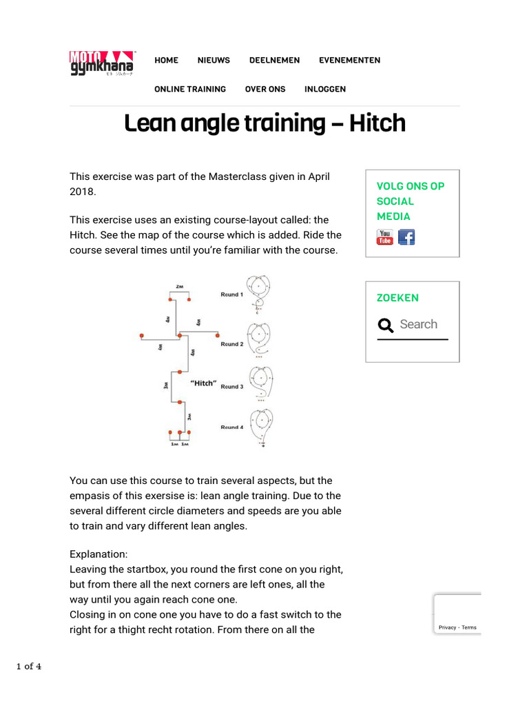 Lean Angle Training Guide: Hitch | PDF | Euclid | Classical Geometry