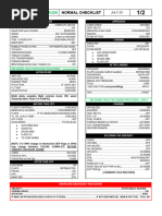 A350-Normal Checklist | PDF | Aerospace | Transport