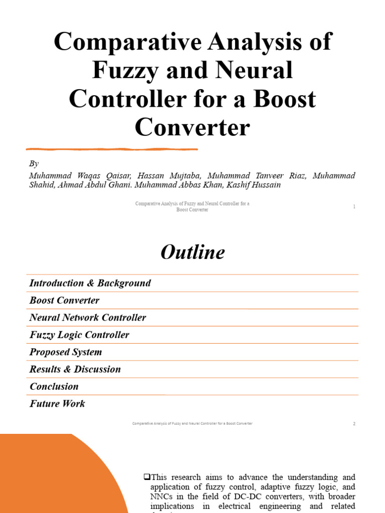 Comparative Analysis of Fuzzy and Neural Controller For A Boost Converter | PDF | Fuzzy Logic ...