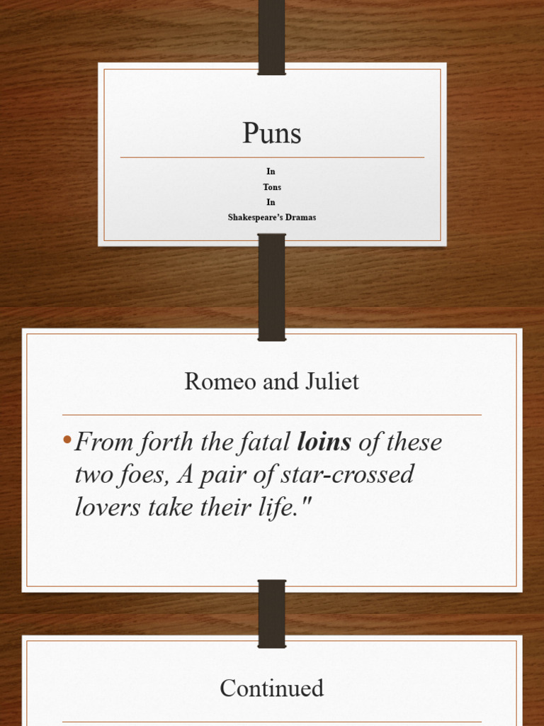 Puns | PDF | Poetry | Classics