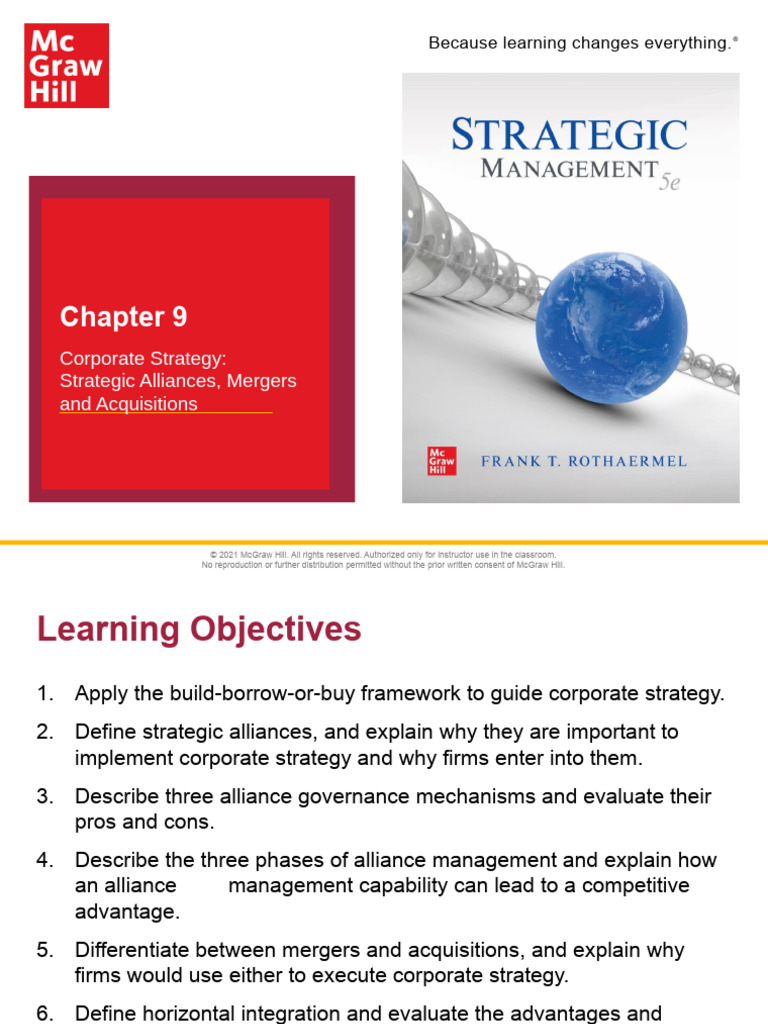 Roth5 Lecture PPT C09 Final R | PDF | Mergers And Acquisitions ... Roth5 Lecture PPT C09 Final R | PDF | Mergers And Acquisitions ...