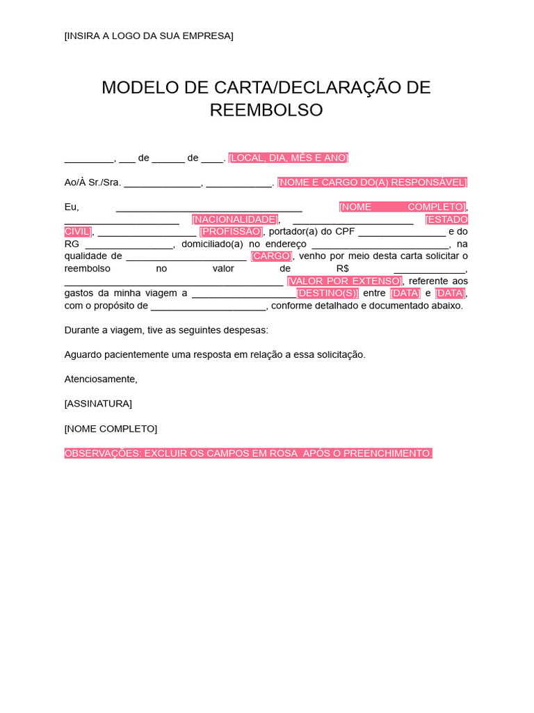 MODELO DE CARTA DE REEMBOLSO Eva Beneficios 1 1 | PDF | Finanzas y dinero