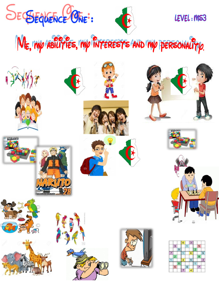 Me, My Abilities, My Interests and My Personality1 | PDF | Learning ...