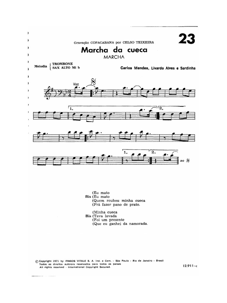 05 - Marcha Da Cueca | PDF