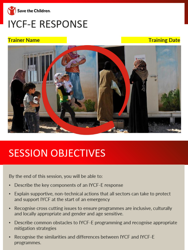 Iycf-E Response | PDF | Caregiver | Breastfeeding