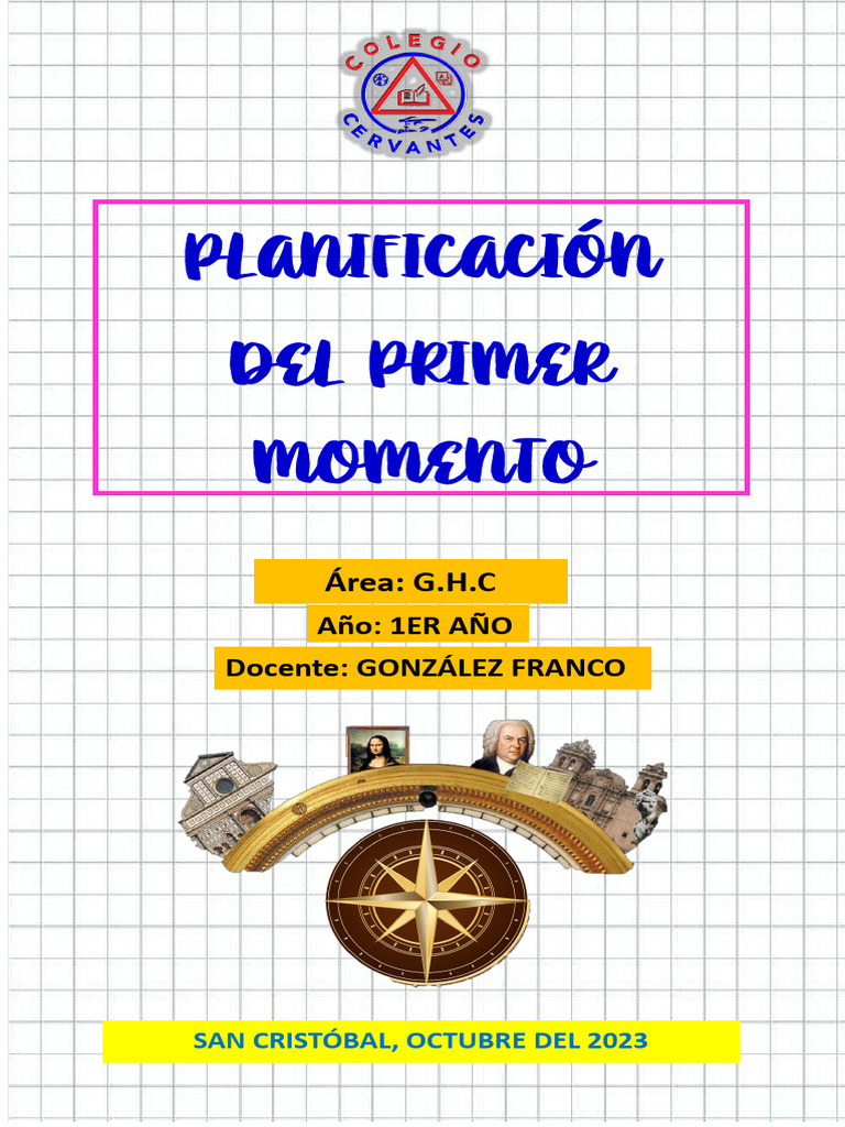 GHC 1ero Planificacion I Momento González Franco | PDF | Creatividad ...