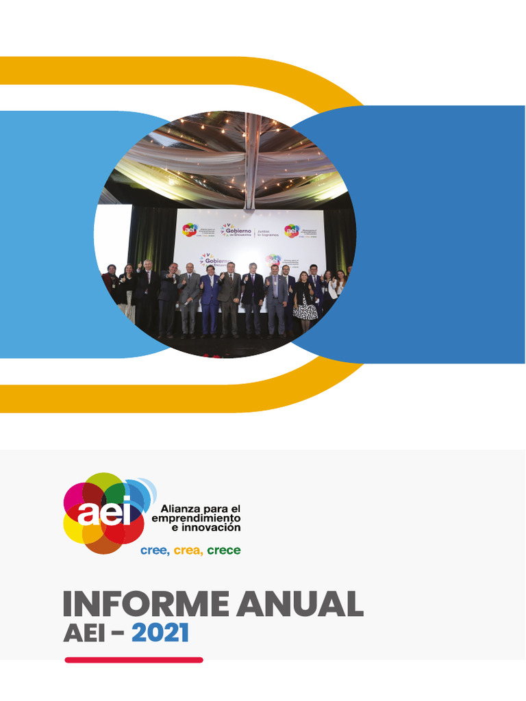 Informe Anual AEI 2021: Logros y Retos | PDF | Iniciativa empresarial ...