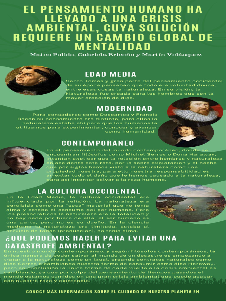 Concientización Ambiental | PDF | Pensamiento | Naturaleza