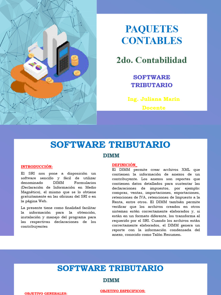 Paquetes Contables - 2dos | PDF | Archivo de computadora | Software