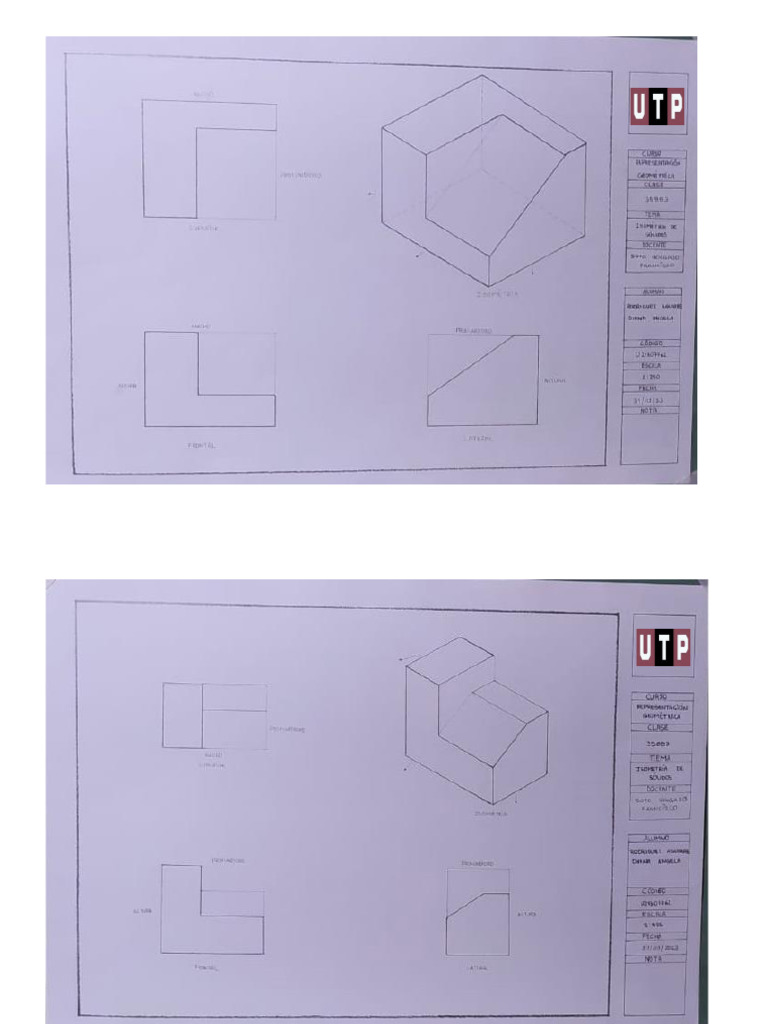Isometria de Solidos-S1 | PDF