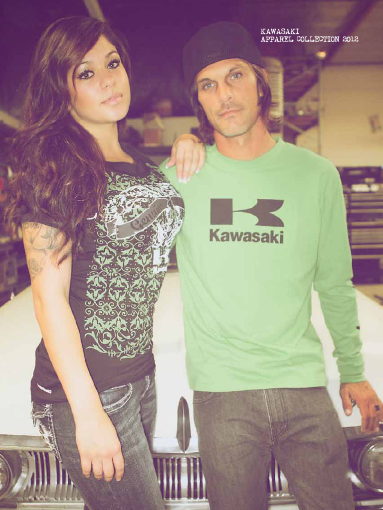 Kawasaki Apparel Catalog 2012 | PDF | Shirt | Clothing