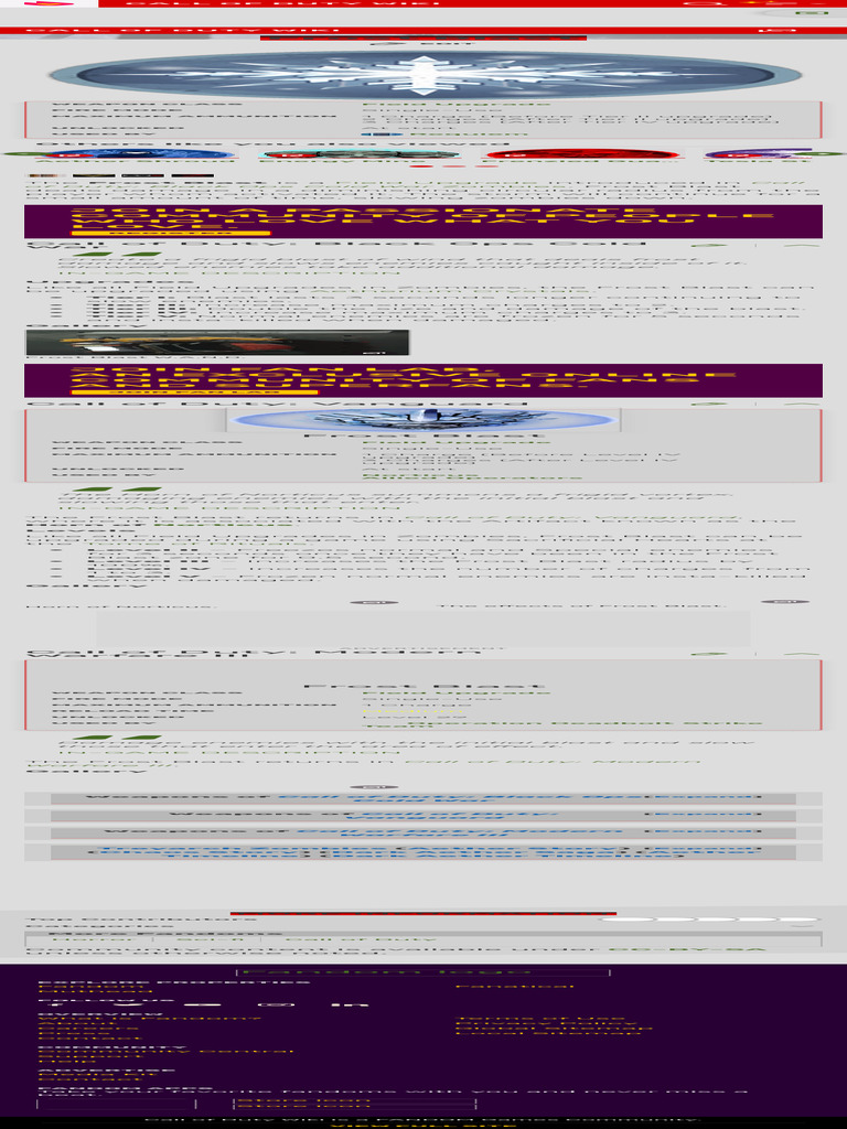 Frost Blast Call of Duty Wiki Fandom | PDF