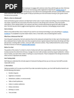Kitchen Training Manual | PDF | Gratuity | Waiting Staff