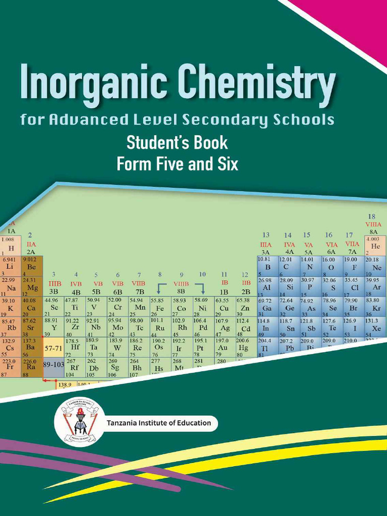Inorganic Chemistry Pdf