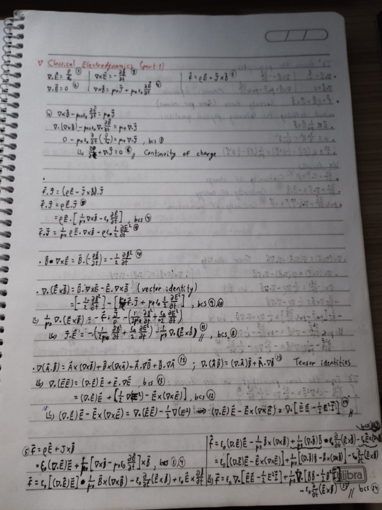 Notes - Classical Electrodynamics | PDF