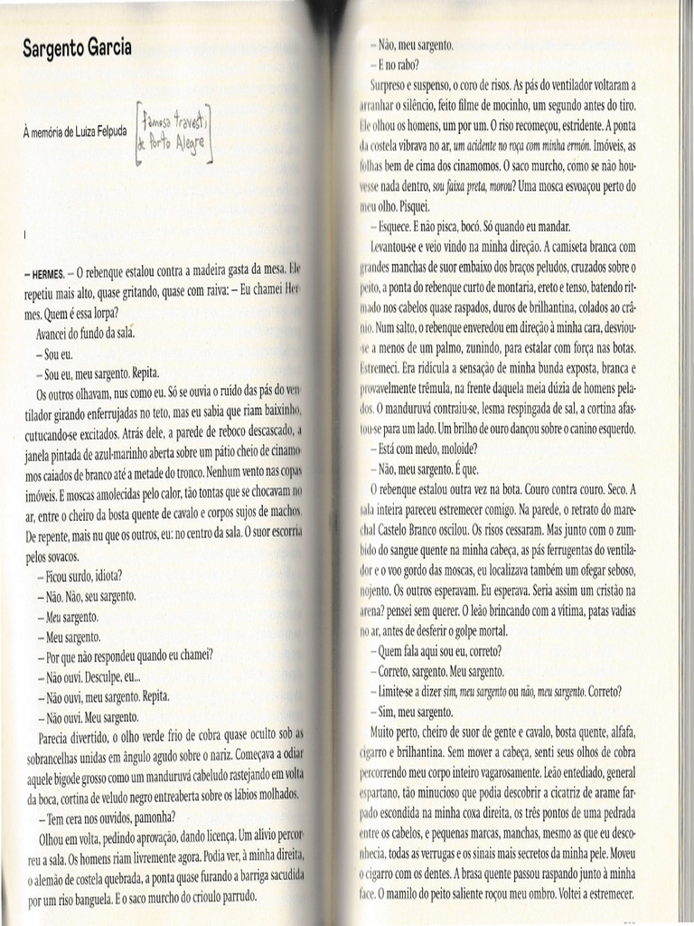 ABREU, Caio Fernando - 'Sargento Garcia' (Morangos Mofados, 1982) | PDF