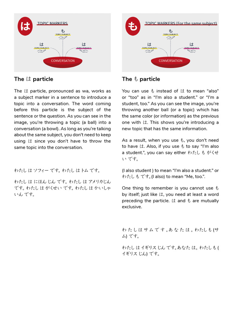 Red Particles | PDF | Subject (Grammar) | Word
