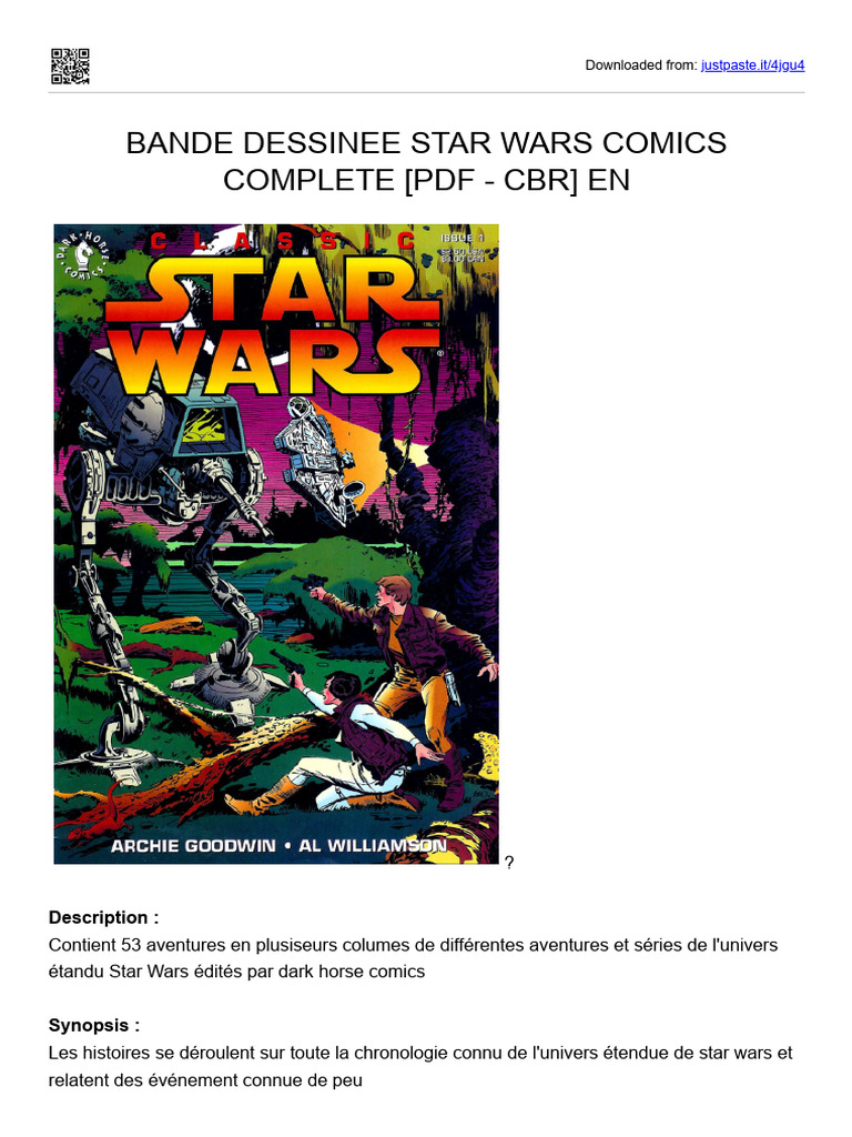 Complete Star Wars Comics Collection PDF | PDF | History | Young Adult