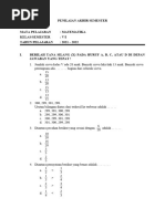 Soal Matematika Kelas 4 Kalimat Matematika Dan Perhitungan | PDF