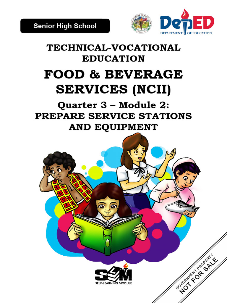 FBS SHS Quarter 3 Module 2 - Region | PDF | Tableware | Drink