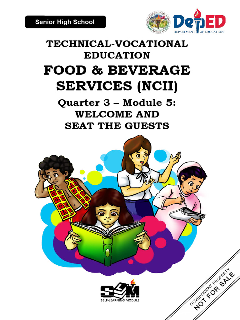 FBS SHS Quarter 3 Module 5 - Region | PDF | Waiting Staff | Restaurants