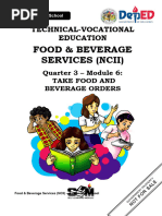 FBS Module 5 | PDF | Tableware | Buffet