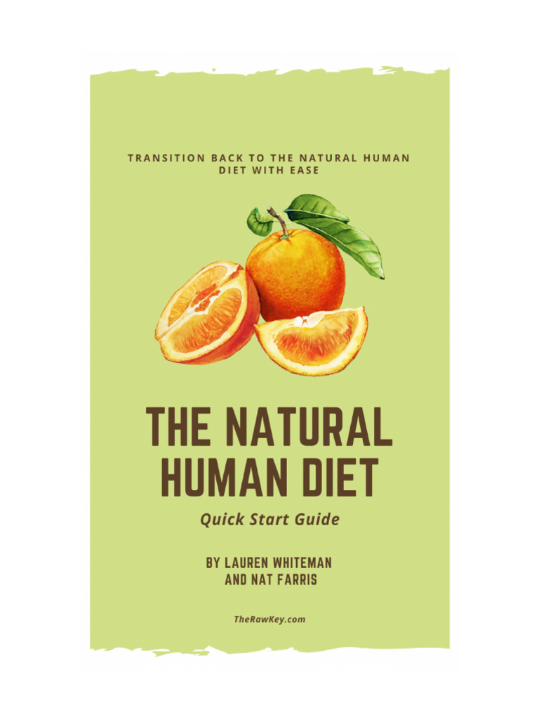 The Natural Human Diet Recipe Book and Quick Start Guide | Download ...
