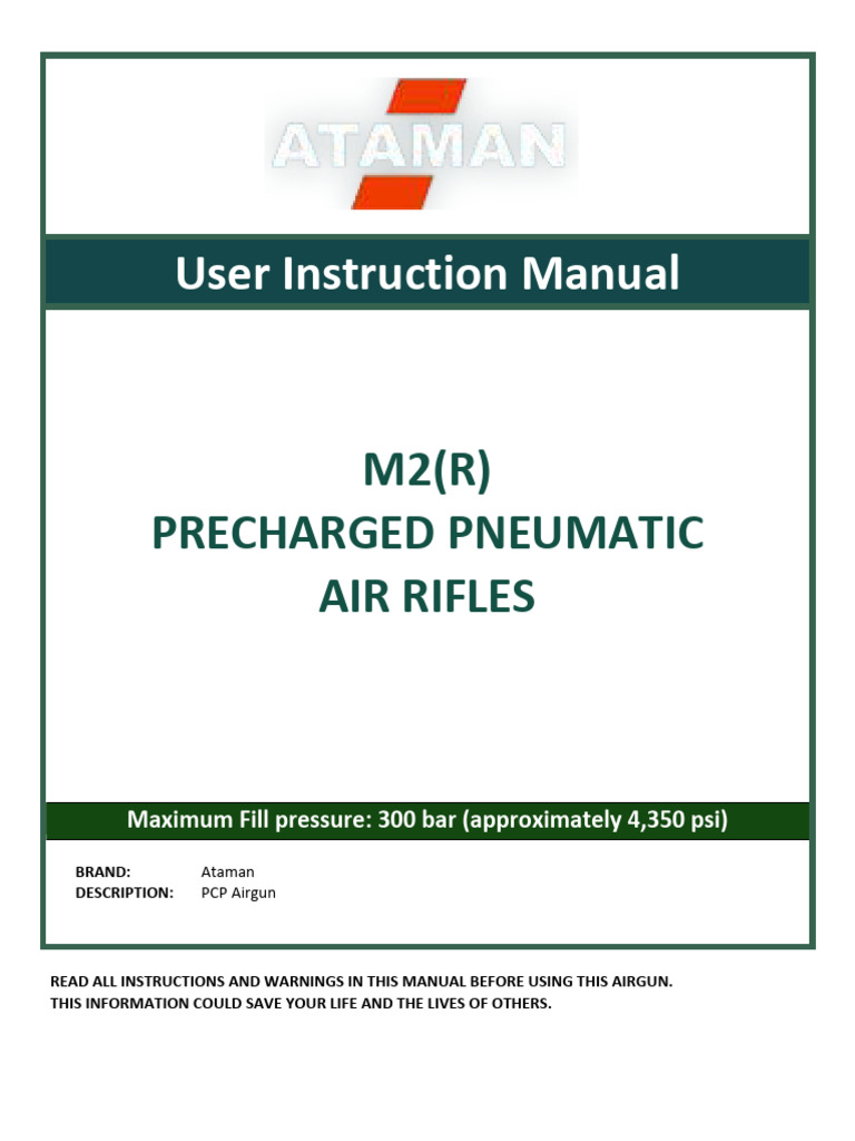 Ataman M2 Series Manual Exploded View En-Min | PDF | Trigger (Firearms ...