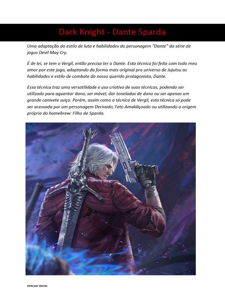 Dark Knight - Dante | PDF