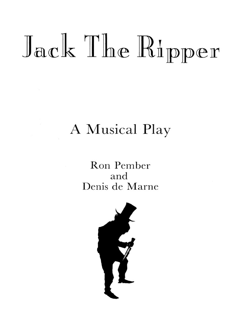 Jack The Ripper Script (Revised) | PDF