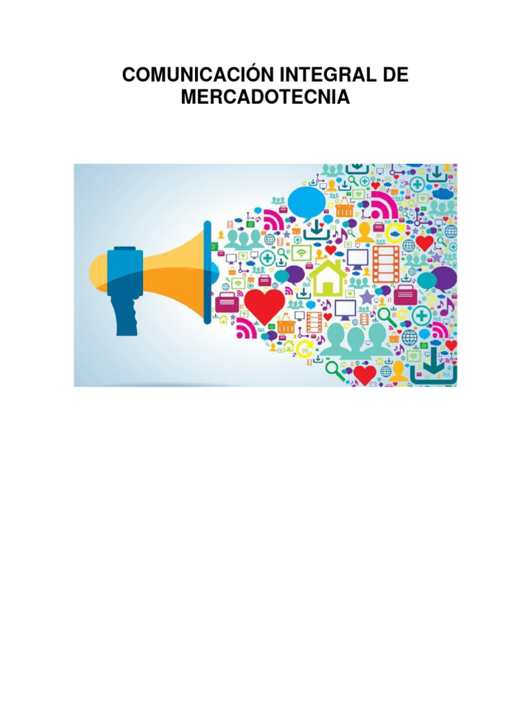 Comunicación Integral | PDF | Marketing | Publicidad digital