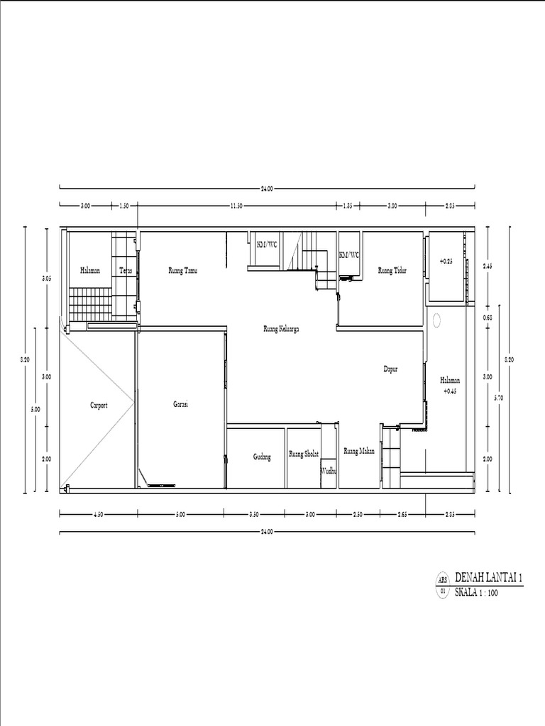 Mas Rizal Denah L1 | PDF
