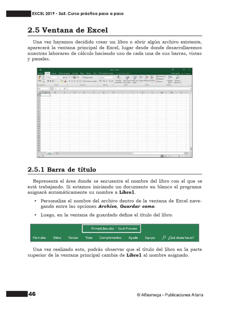 LIBRO - Excel Práctico 2019 - 365-47-49 | Descargar gratis PDF ...